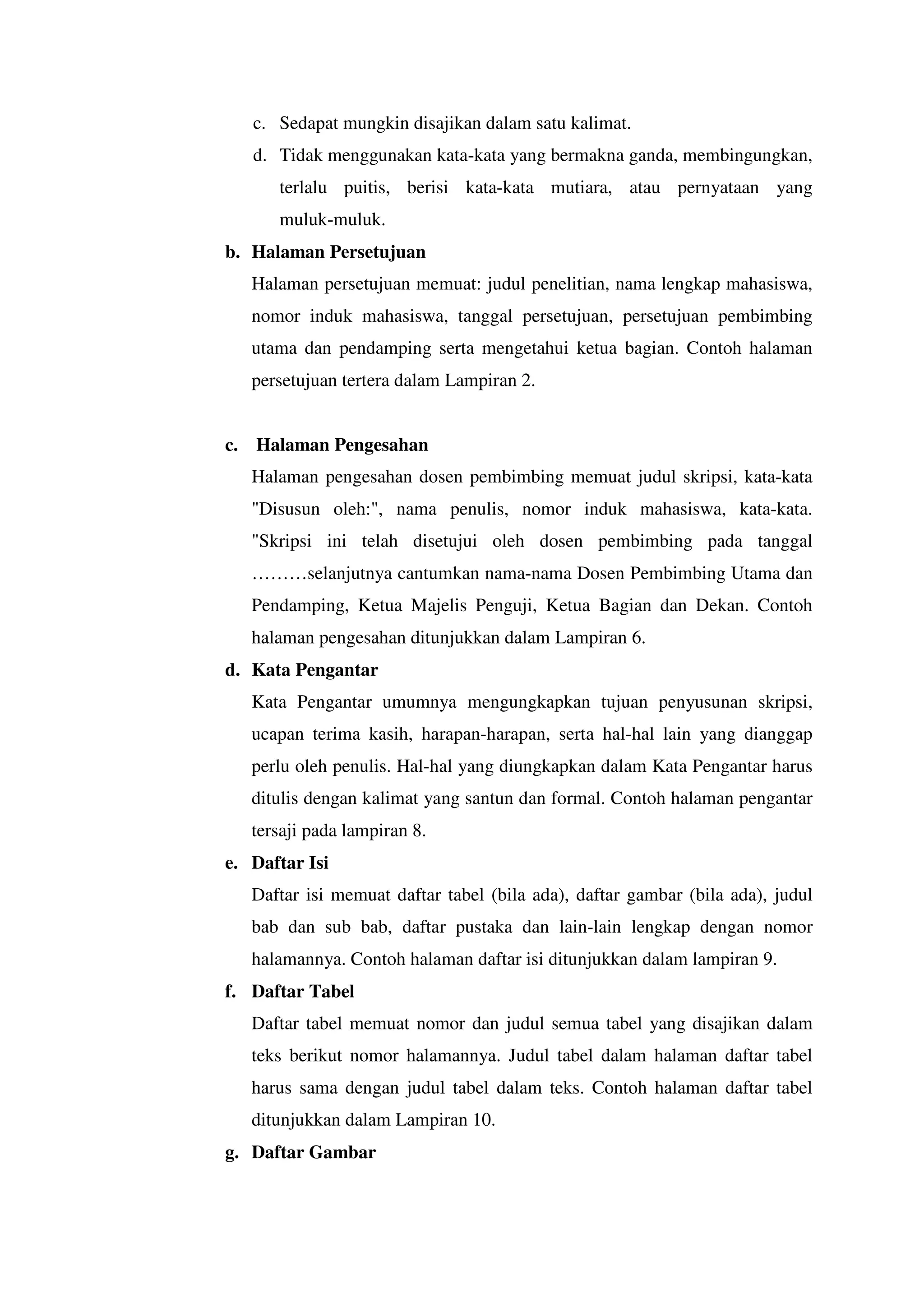 Pedoman penulisan skripsi | PDF