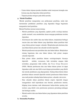 Pedoman penulisan skripsi | PDF