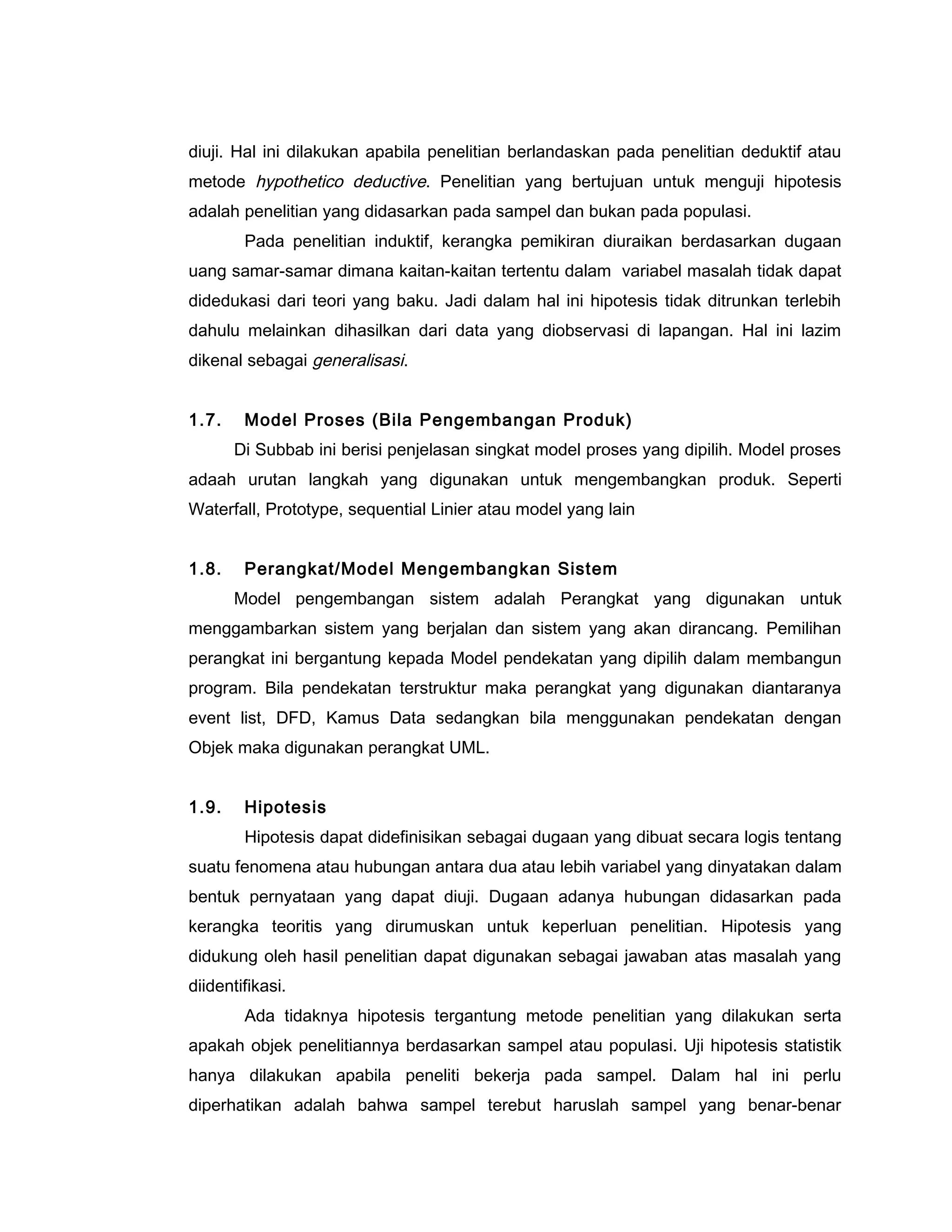 Pedoman penyusunan dan penulisan skripsi s1 final | DOC
