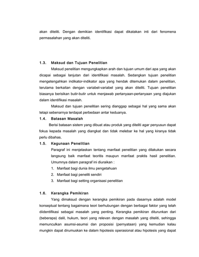 Pedoman penyusunan dan penulisan skripsi s1 final | DOC