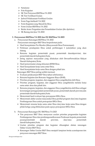 PEDOMAN PENYUSUNAN RKPDESA (PERBUP 50 dan Permendes 17).docx