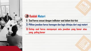 PEDOMAN PENYUSUNAN SOAL ASESMEN SUMATIF AKHIR SEMESTER | PPTX