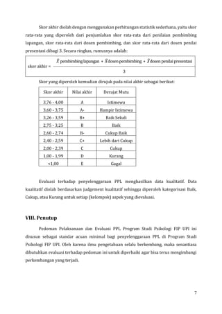 PEDOMAN PELAKSANAAN DAN EVALUASI 2020 LKP | PDF