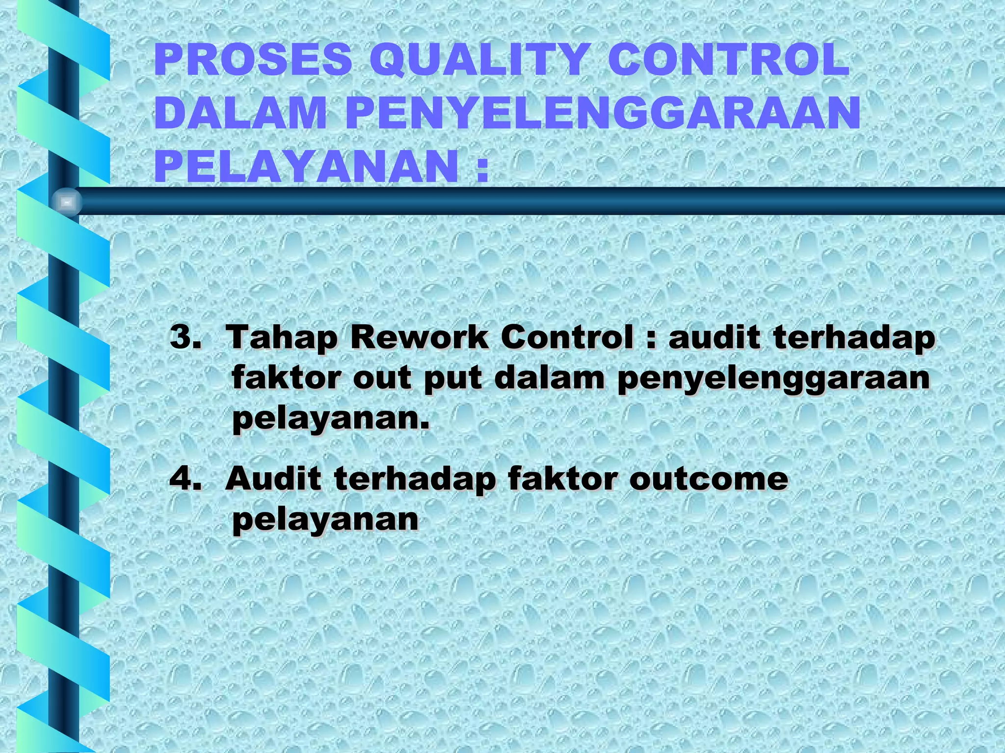 Pedoman quality control | PPT