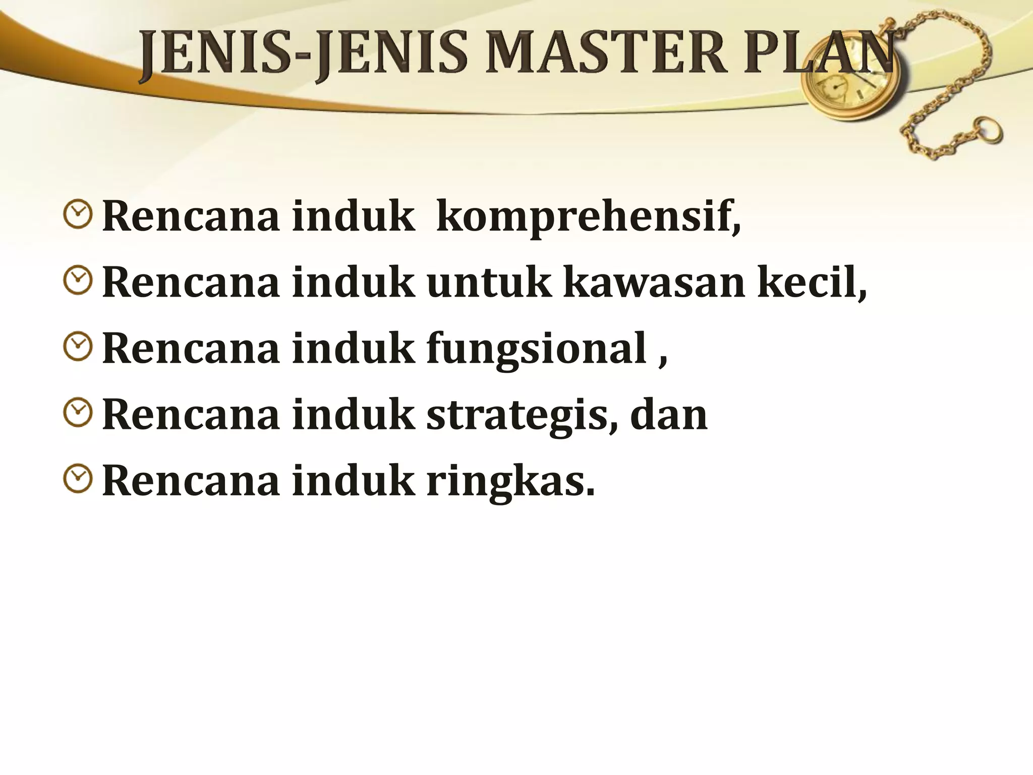 Pedoman review masterplan | PDF