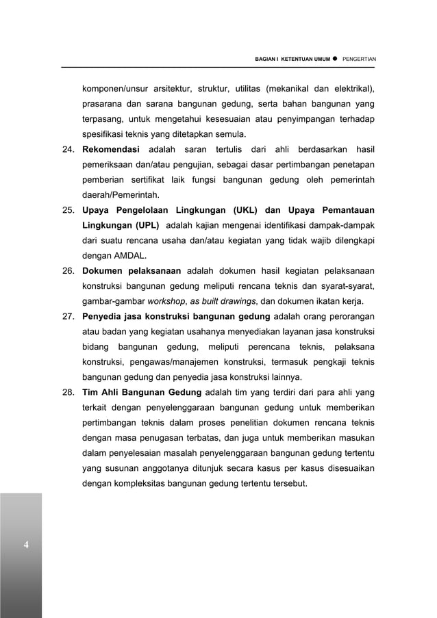 PEDOMAN SERTIFIKAT LAIK FUNGSI BANGUNAN GEDUNG | PDF