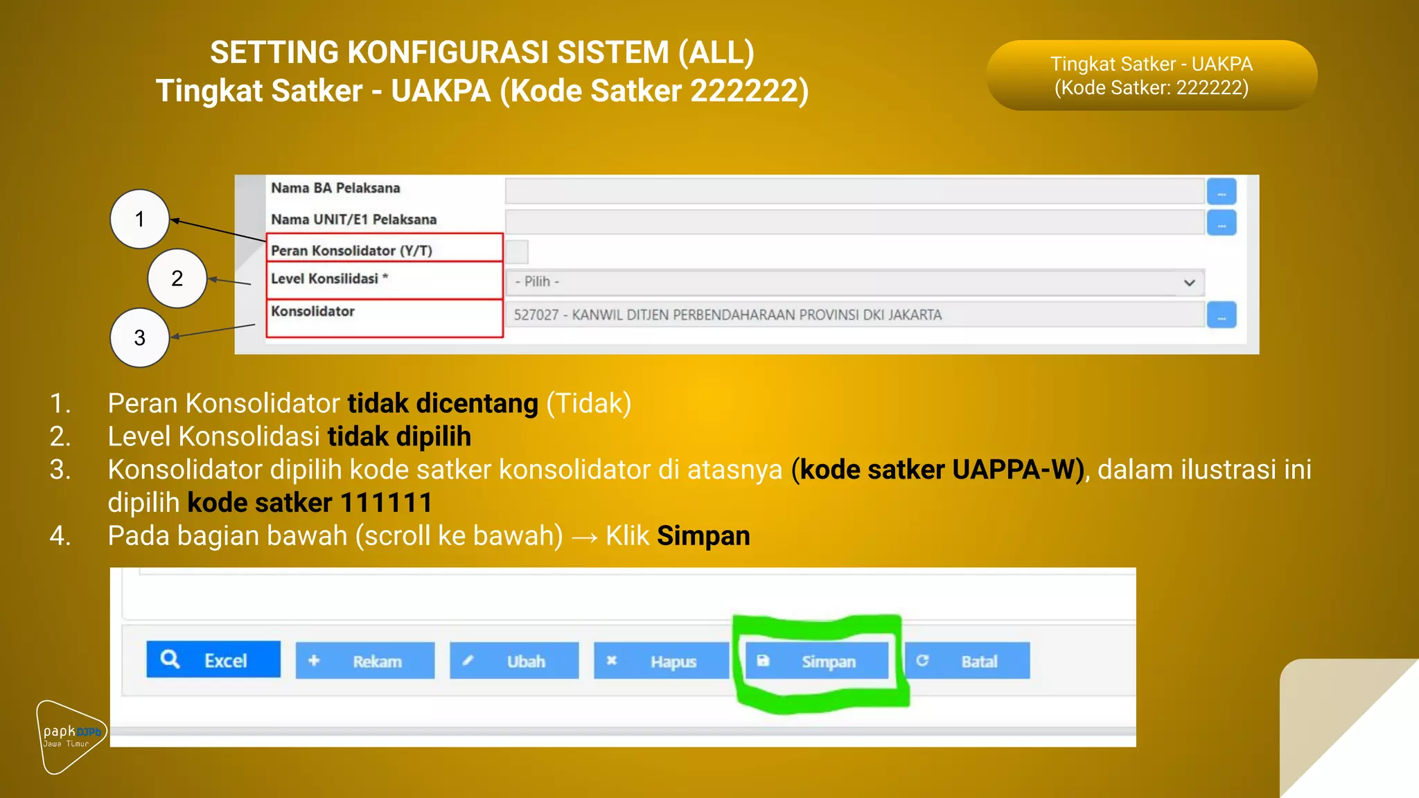 Pedoman Setting Konfigurasi Sistem Satker.pdf