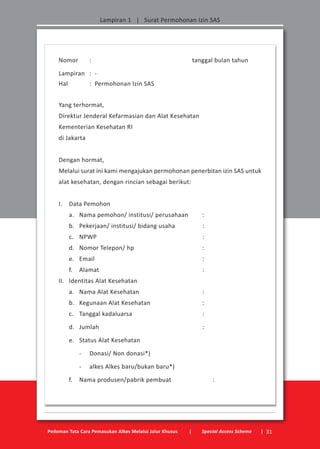 Pedoman Tata cara Pemasukan Alkes & PKRT Melalui Jalur Khusus (SAS).pdf