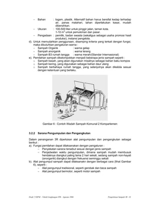 Pedoman tata cara pengolahan sampah 3 r | PDF