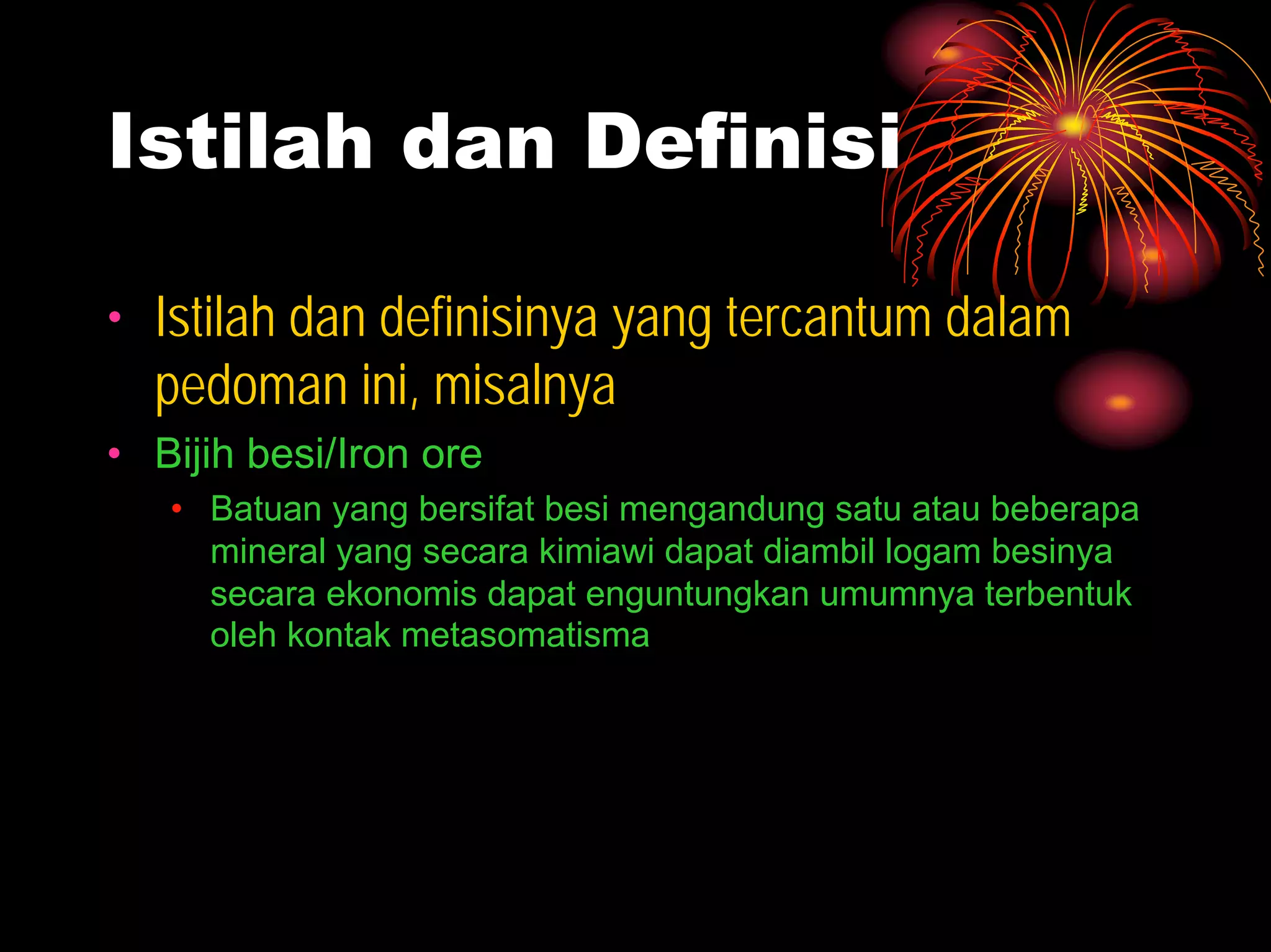 Pedoman teknik bijih besi (deddy s) | PDF