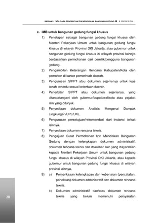 Pedoman teknis imb gedung | PDF