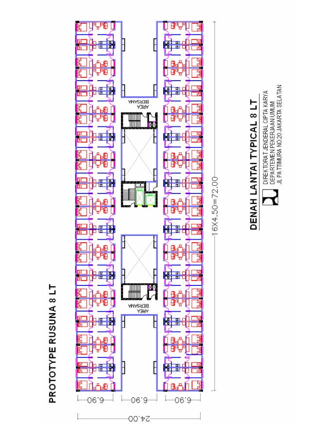 Pedoman teknis pembangunan rumah susun sederhana bertingkat tinggi | PDF