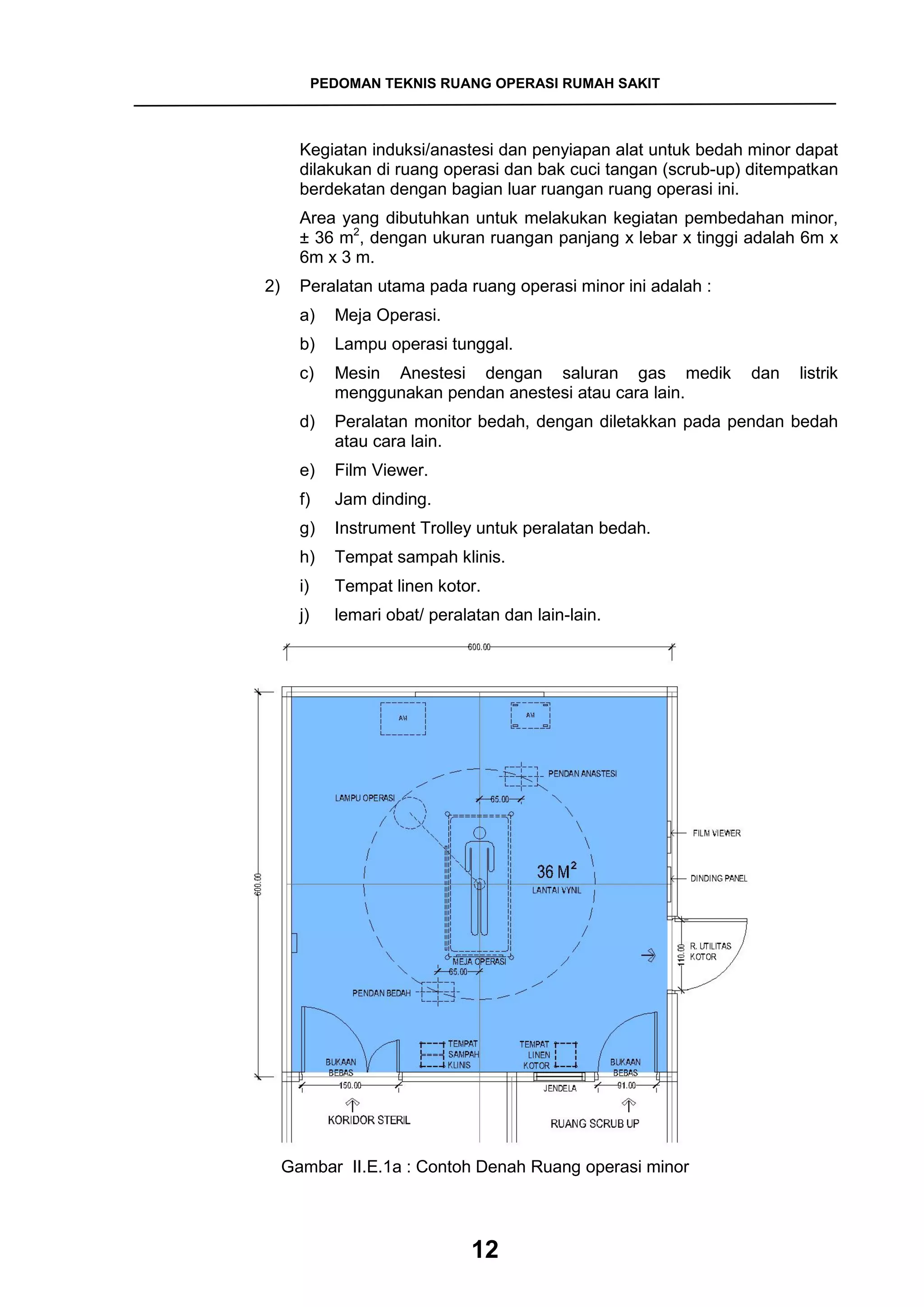 Pedoman teknis ruang_operasi-complete | PDF