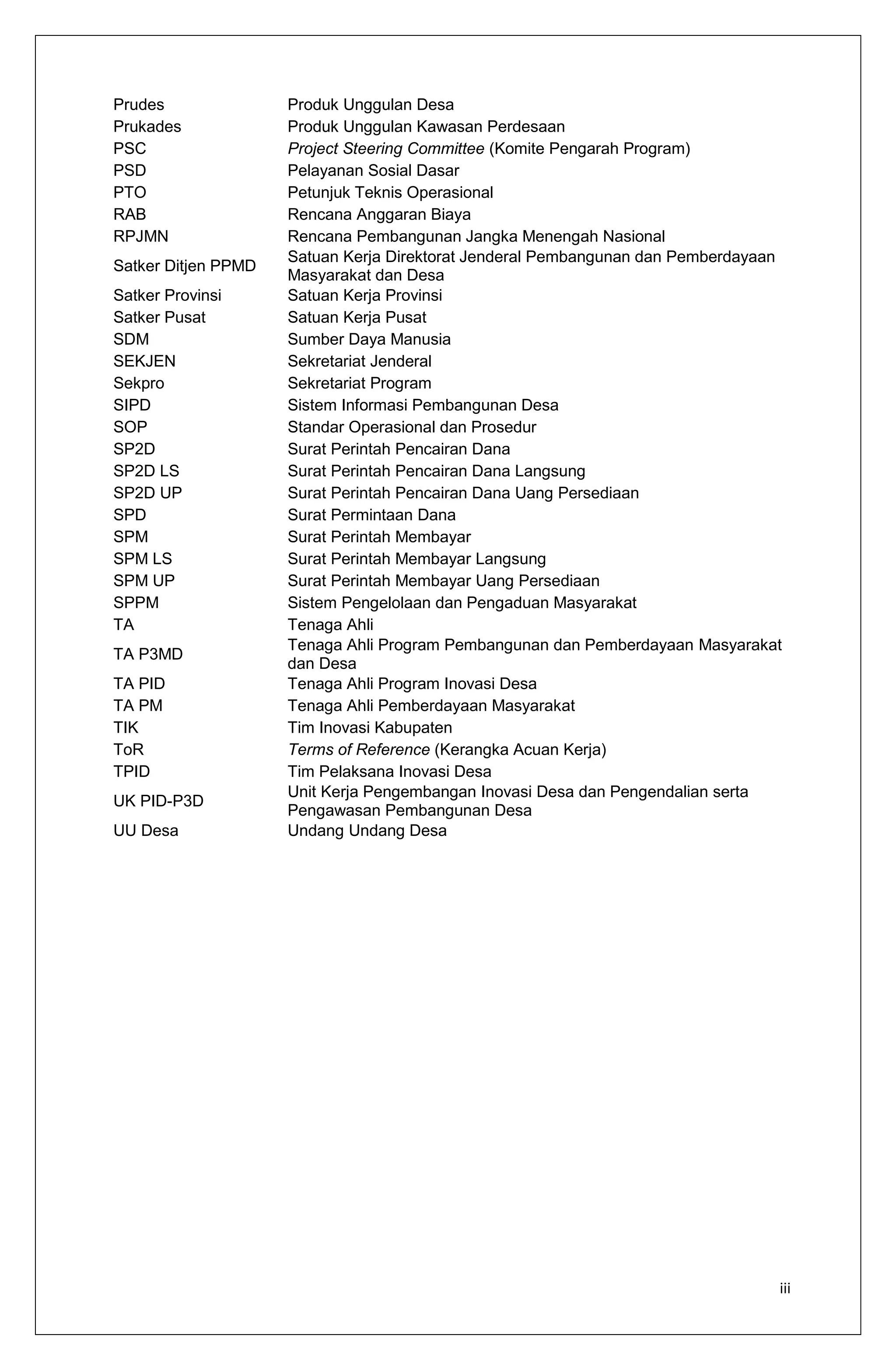 Pedoman teknis tpid | PDF
