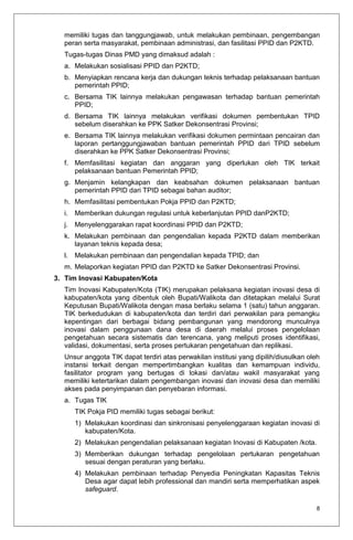 Pedoman teknis tpid | PDF