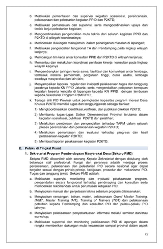 Pedoman teknis tpid | PDF