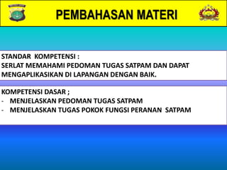 Materi pelajaran PEDOMAN TUGAS SATPAM Dilapangan.ppt