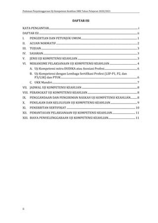 Pedoman ukk 2021 | PDF