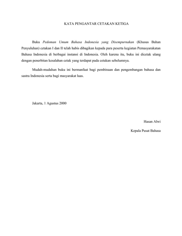 Pedoman Umum EYD | PDF