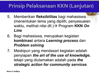 Pedoman umum pelaksanaan kkn unissula 20162 | PPTX