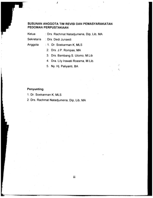 Pedoman umum penyelenggaraan perpustakaan umum | PDF