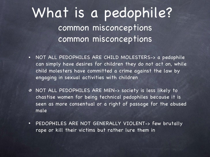 Pedopile powerpoint