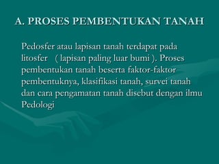 Pedosfer | PPT