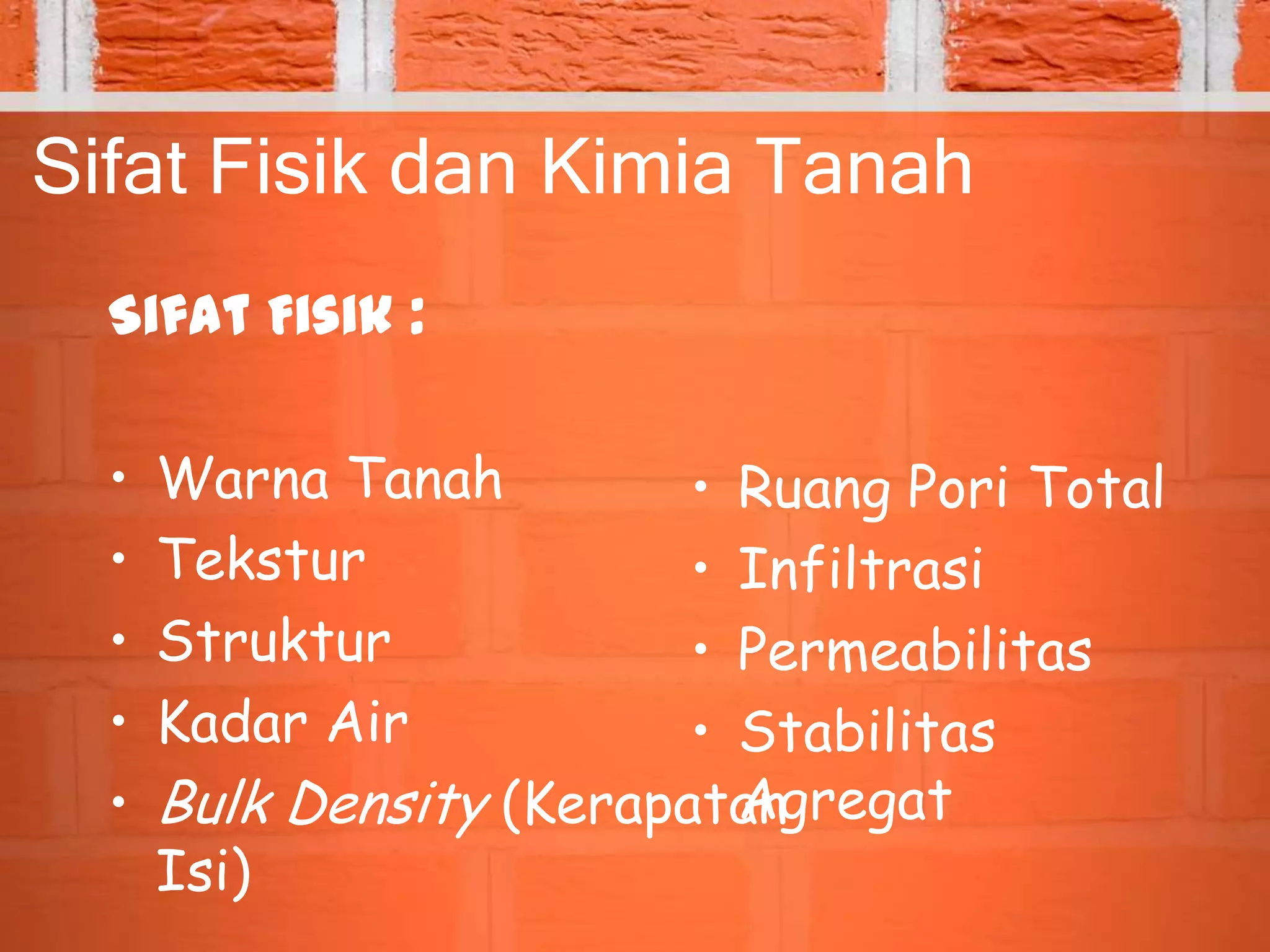 Pedosfer, Tanah (Geografi Kelas X) | PPTX