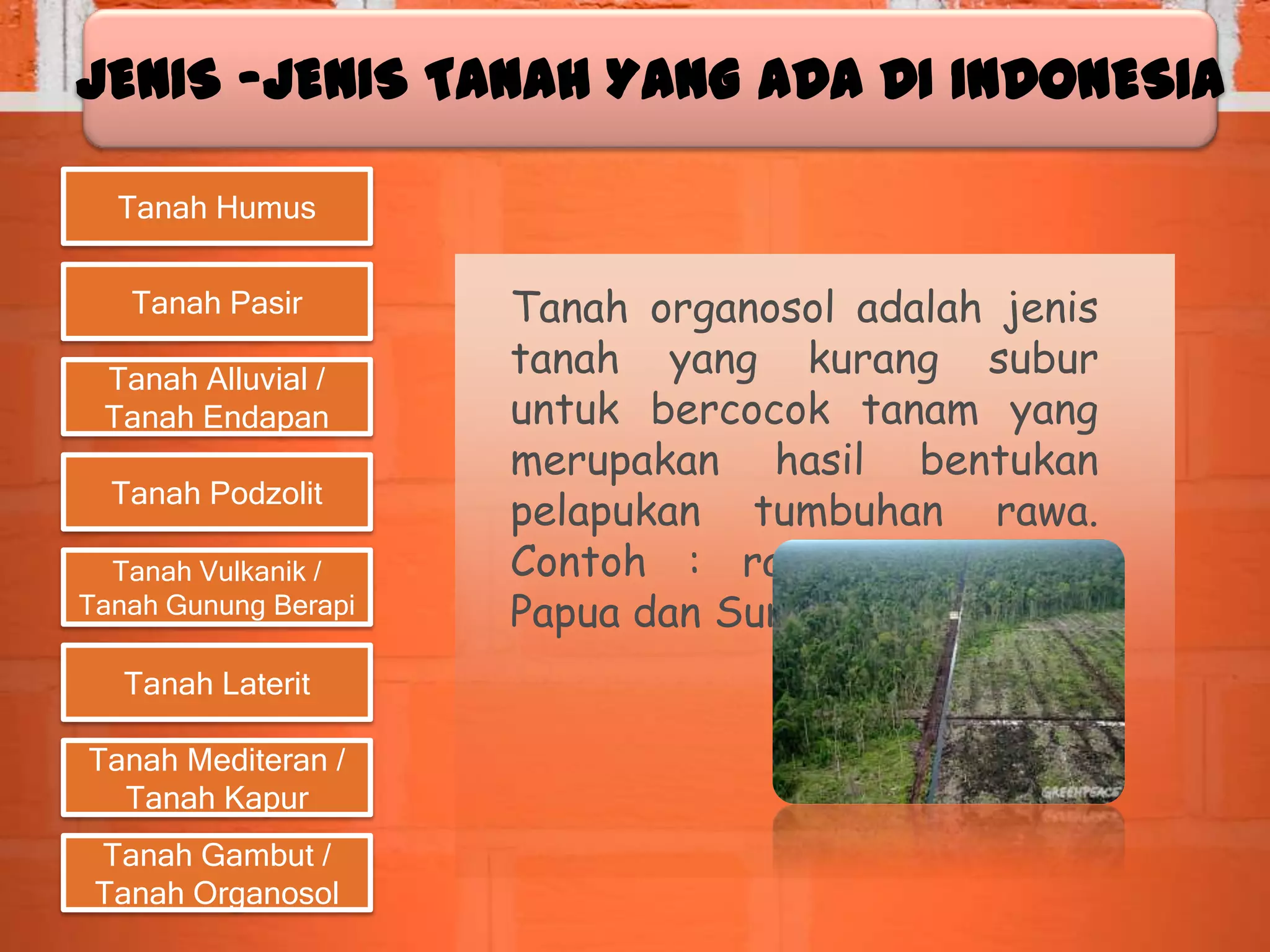 Pedosfer, Tanah (Geografi Kelas X) | PPTX