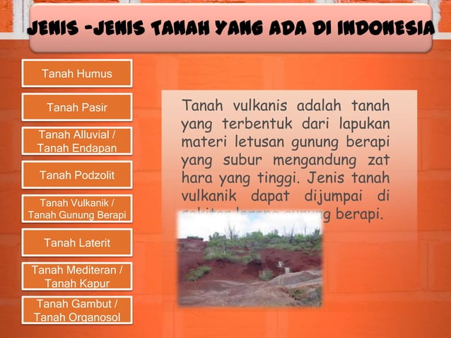 Pedosfer, Tanah (Geografi Kelas X) | PPTX