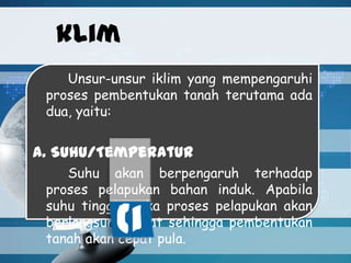 Pedosfer, Tanah (Geografi Kelas X) | PPTX