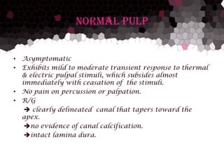 Diagnosis Of Pulpal Pathology In Pedodontics | PPTX