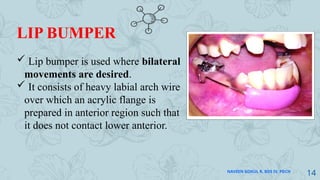 SPACE REGAINERS IN TOOTH LOSS (PEDIATRIC DENTISTRY) | PPTX