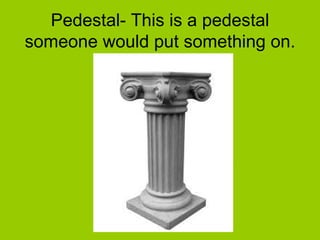 Ped, Pod= foot | PPT