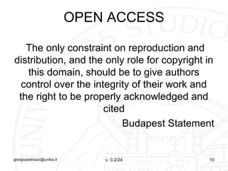 Copyright vs. Copyleft in Open Educational Resources for e-Learning | PPT