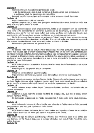 Pedro alecrim resumos. | DOCX