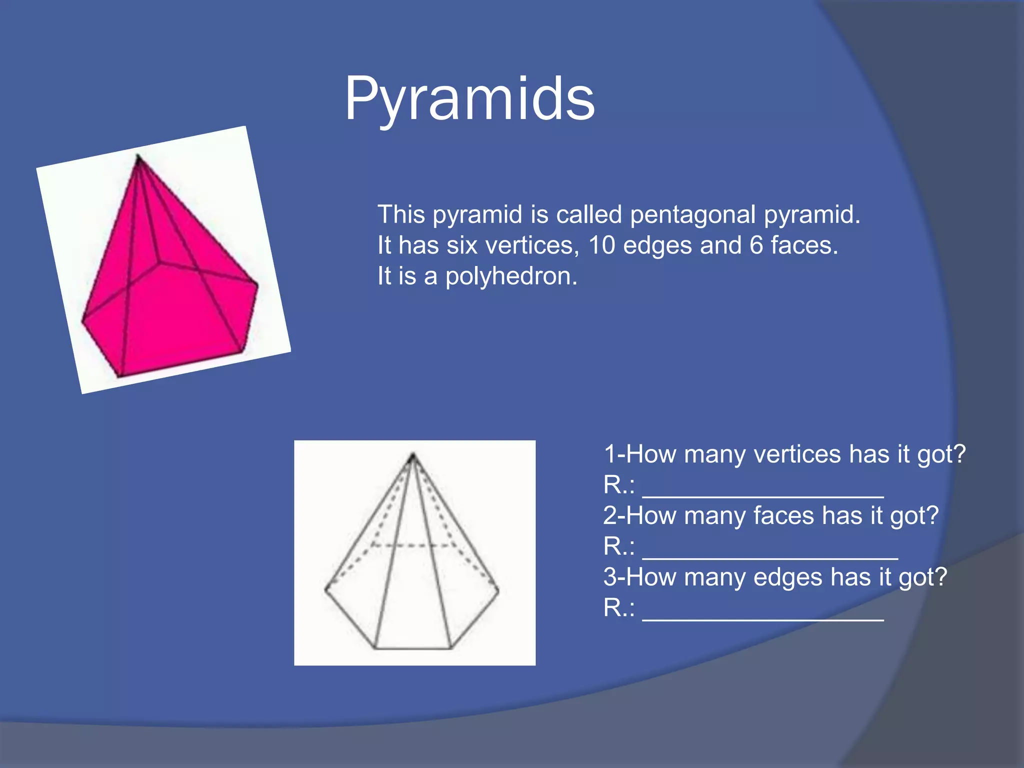 Prisms and Pyramids | PPTX