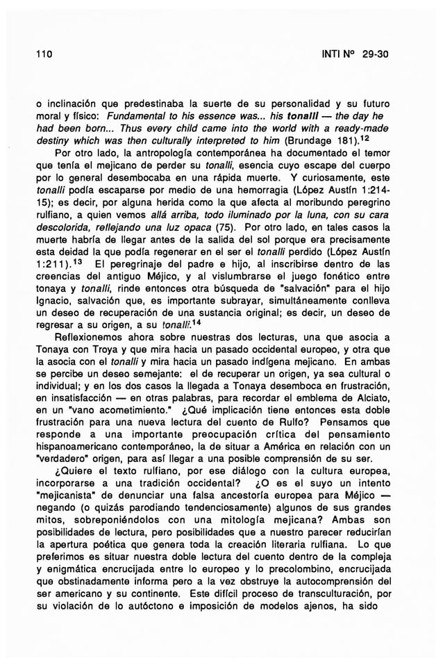 "No oyes ladrar los perros" de Juan Rulfo: Peregrinaje hacia el origen ...