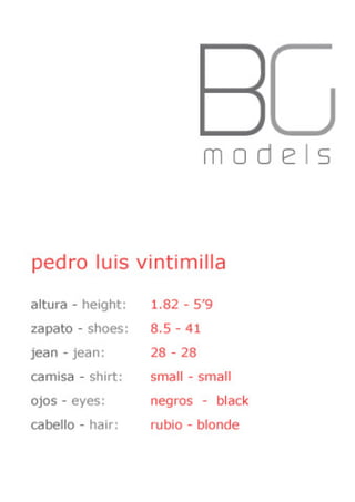 BG Models ::Pedro Luis | PDF