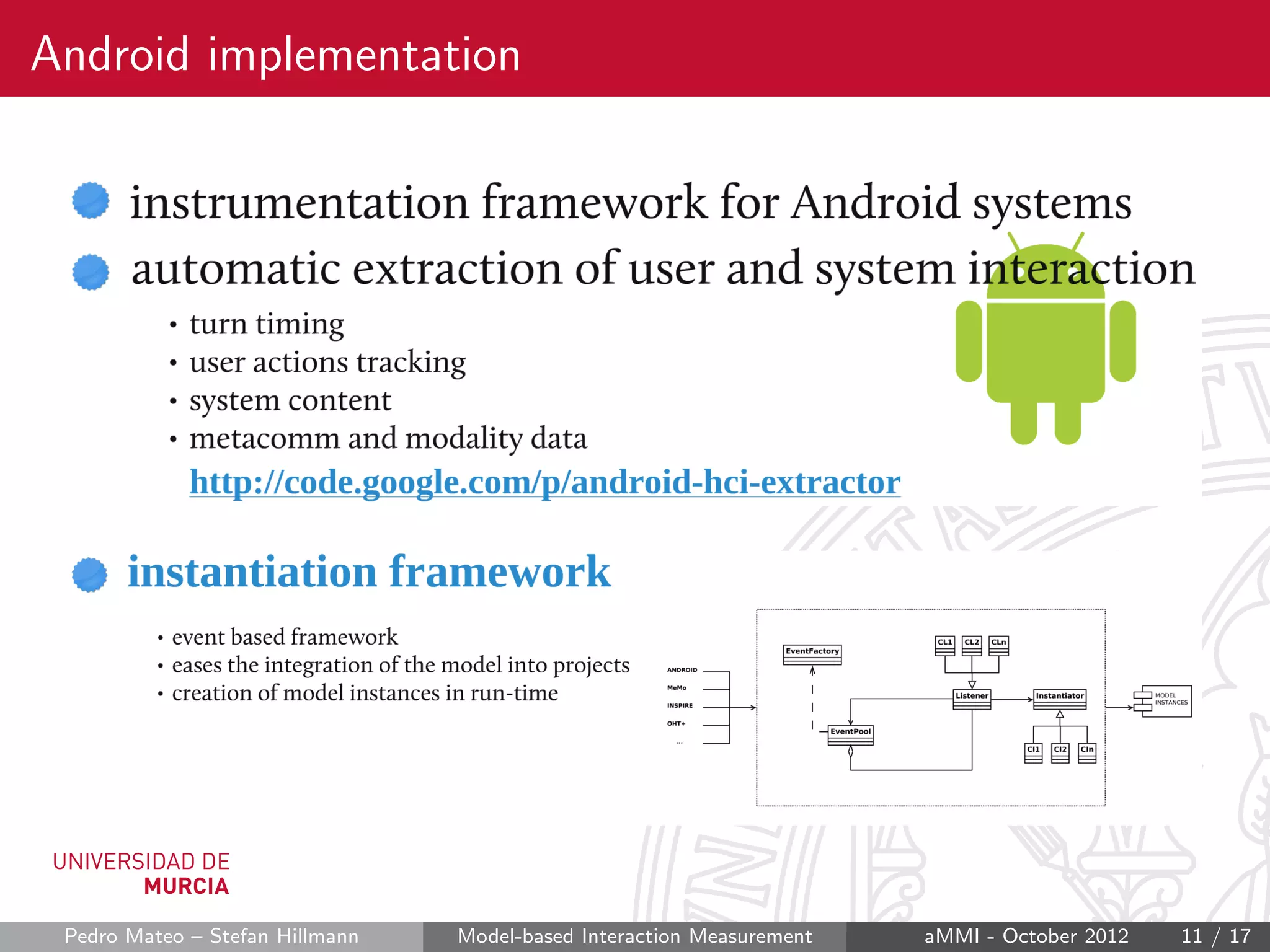 Model Based Measurement Of Interaction In Mobile Multimodal