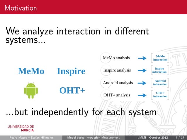 Model Based Measurement Of Interaction In Mobile Multimodal Environments Pdf