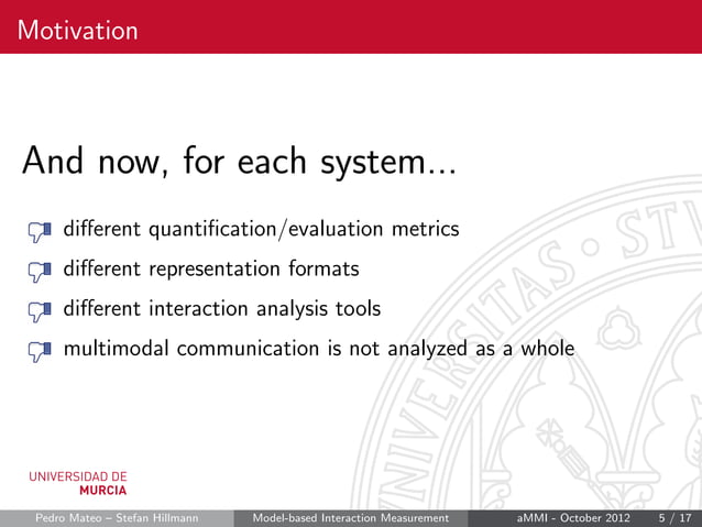 Model Based Measurement Of Interaction In Mobile Multimodal Environments Pdf