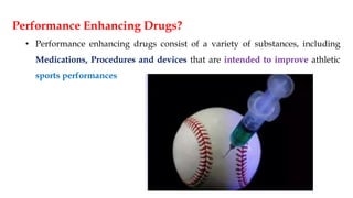 Performance Enhancing Drugs (PEDs) in Sports | PDF