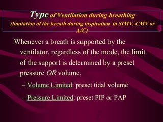 Peds basicprinciplesmechanicalventilation | PDF