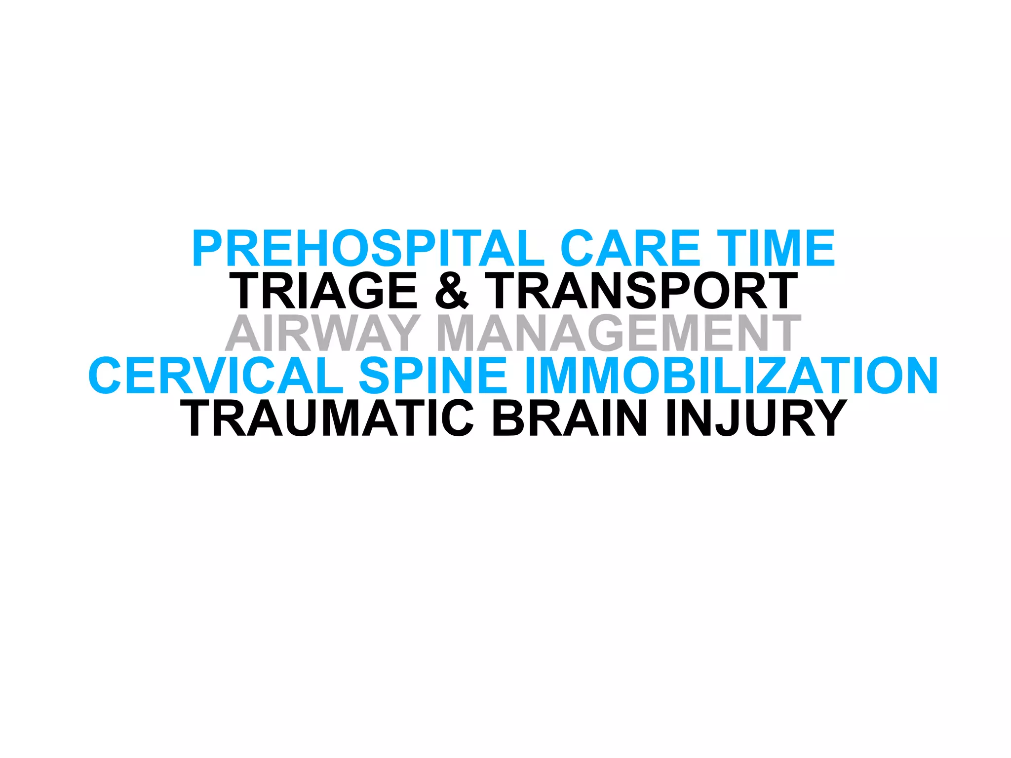 Prehospital Care of the Pediatric Trauma Patient | PPTX