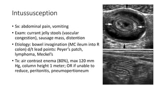 peds final.pptx | Digestive Disorders | Diseases and Conditions