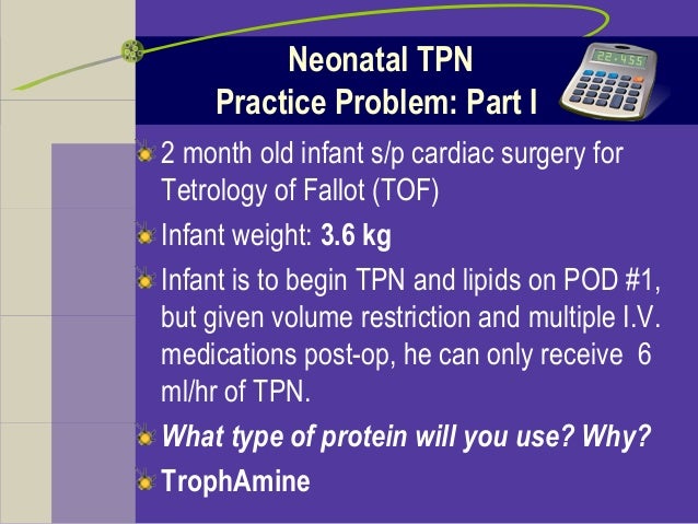 Peds TPN 2010