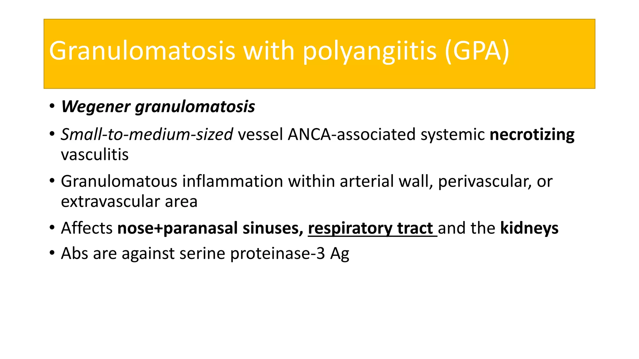 Pediatric vasculitis | PPTX