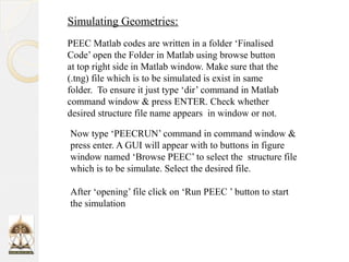 PEEC based electromagnetic simulator | PPT