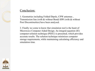 PEEC based electromagnetic simulator | PPT